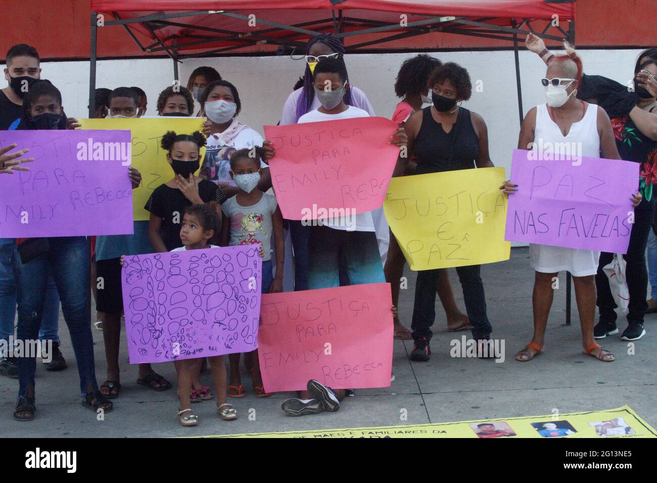 Rio de Janeiro, Brazil. 4th June, 2021. (INT) Social movements protest ...