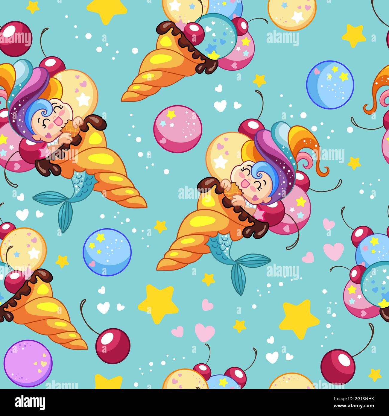 Sweet pretty girl in Stock Vector Images - Alamy