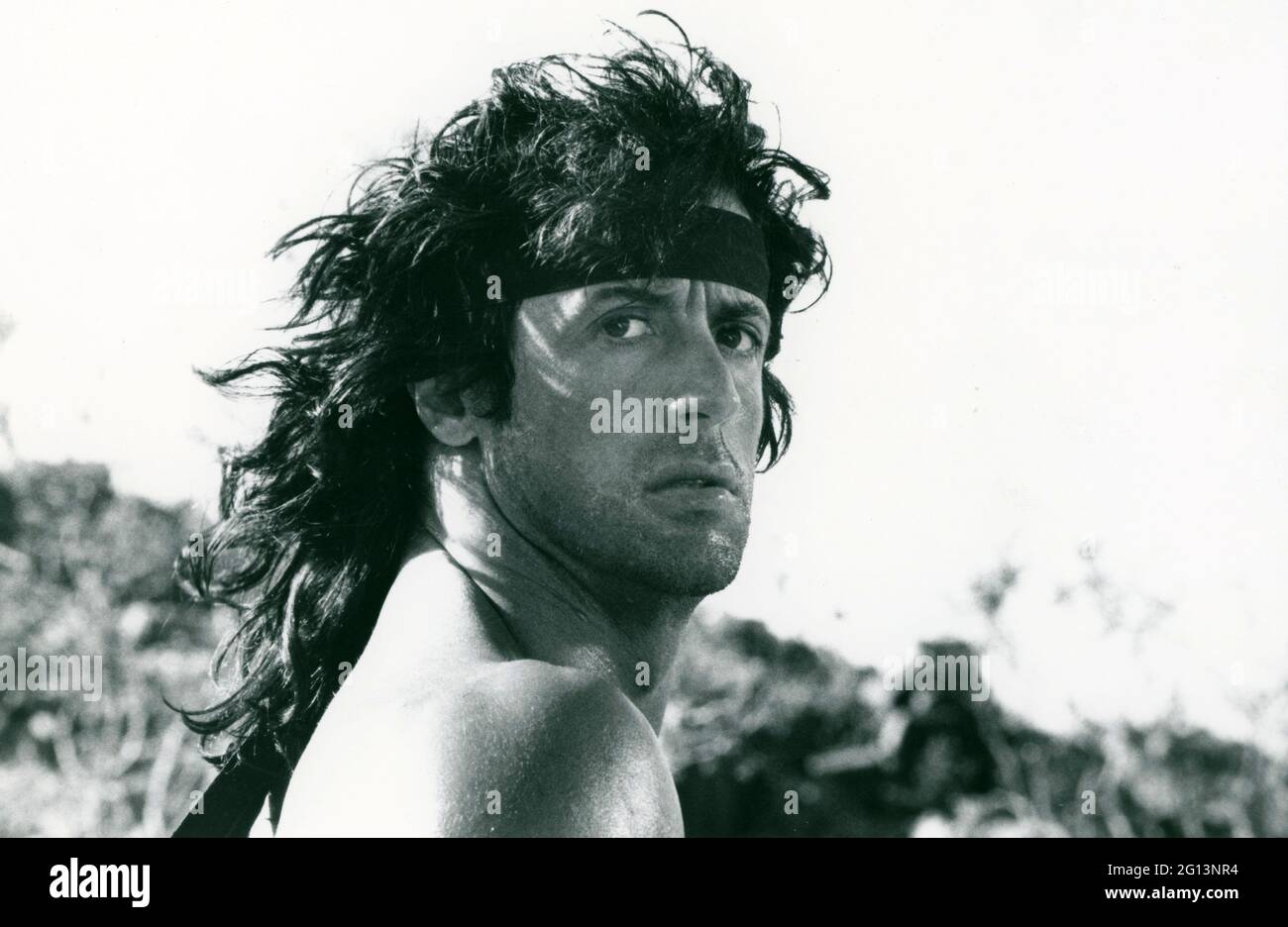 Los Angeles.CA.USA. Sylvester Stallone in ©TriStar Pictures film, Rambo ...
