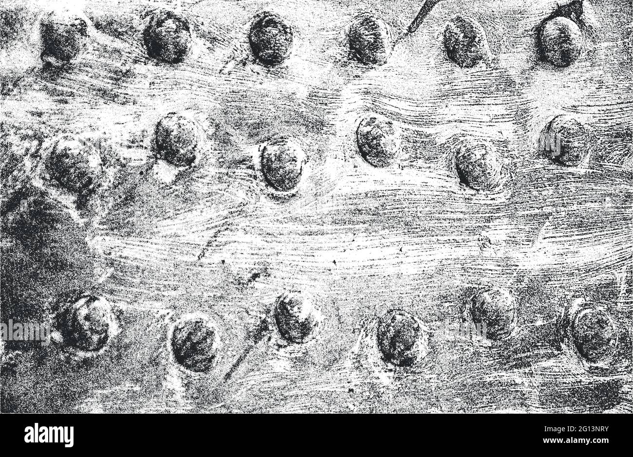 Distressed overlay texture of rusted peeled metal. grunge background ...