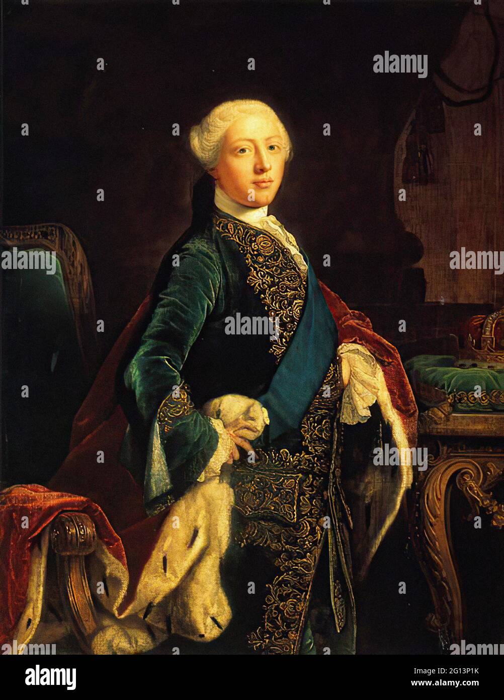 Sir joshua reynolds george iii hi-res stock photography and images - Alamy