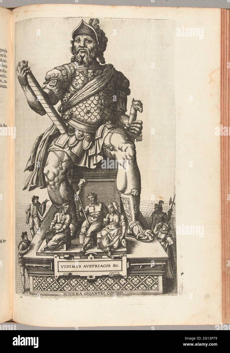 The giant antigoon, 1594; Schedule Gigantei Colossi .. Image of the ...