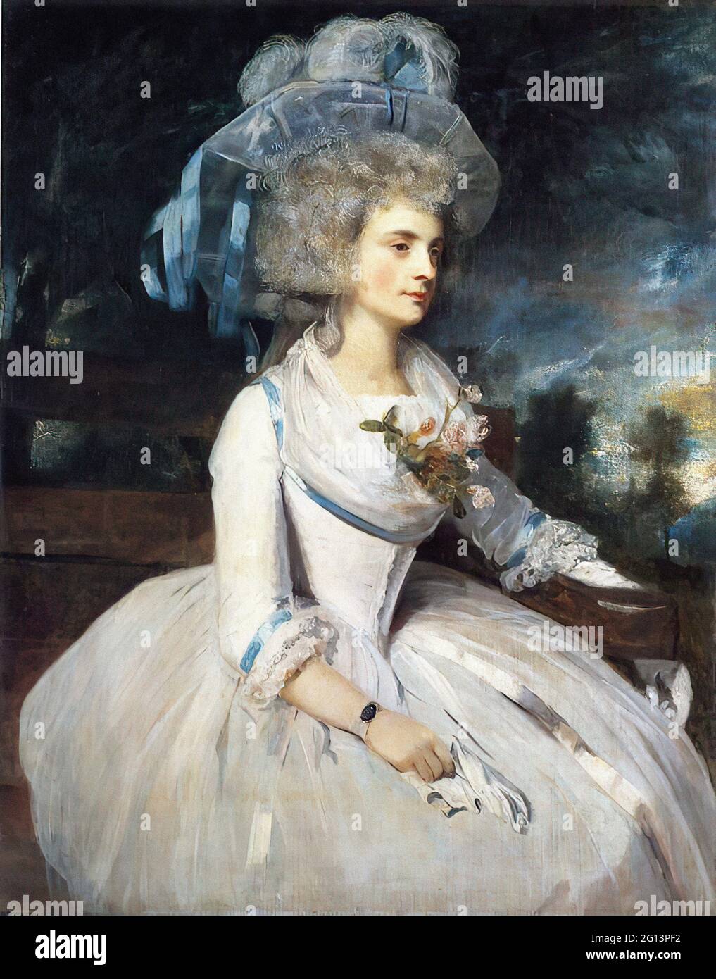 Sir Joshua Reynolds - Lady Skipwith 1787 Stock Photo - Alamy