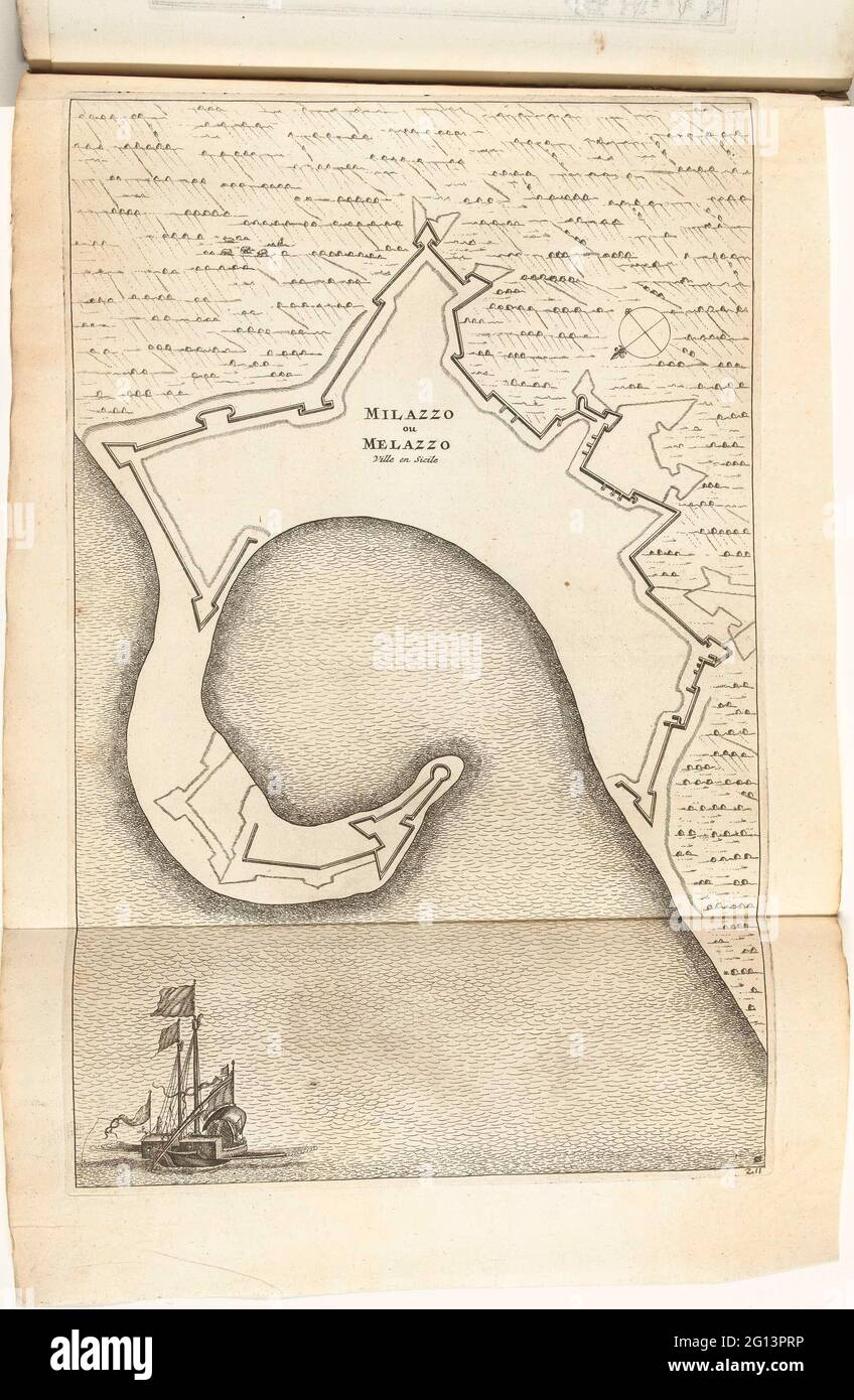 Map of milazzo hi-res stock photography and images - Alamy