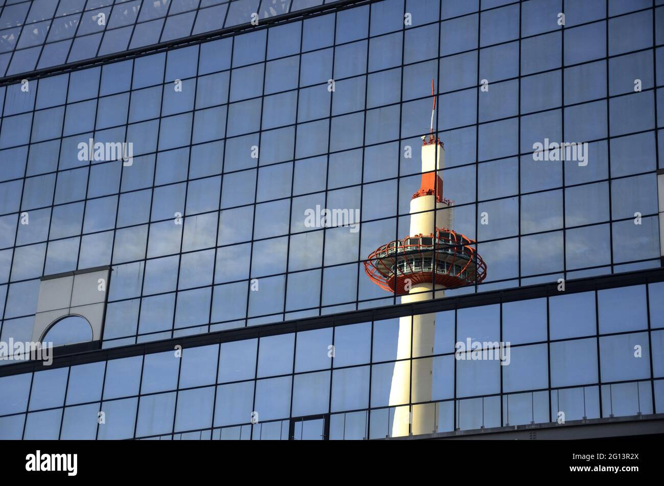 KYOTO, JAPAN - Dec 10, 2019: Kyoto, Japan- 24 Nov, 2019: Kyoto Tower ...