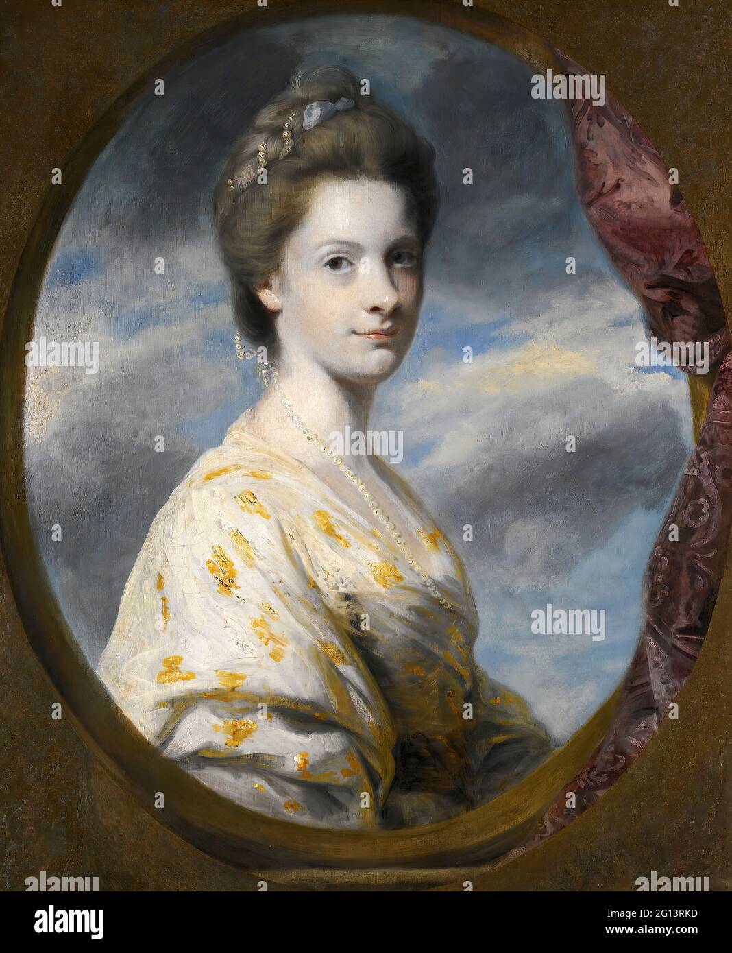 Sir Joshua Reynolds - Portrait of Sophia Mrs Edward Southwell Later ...