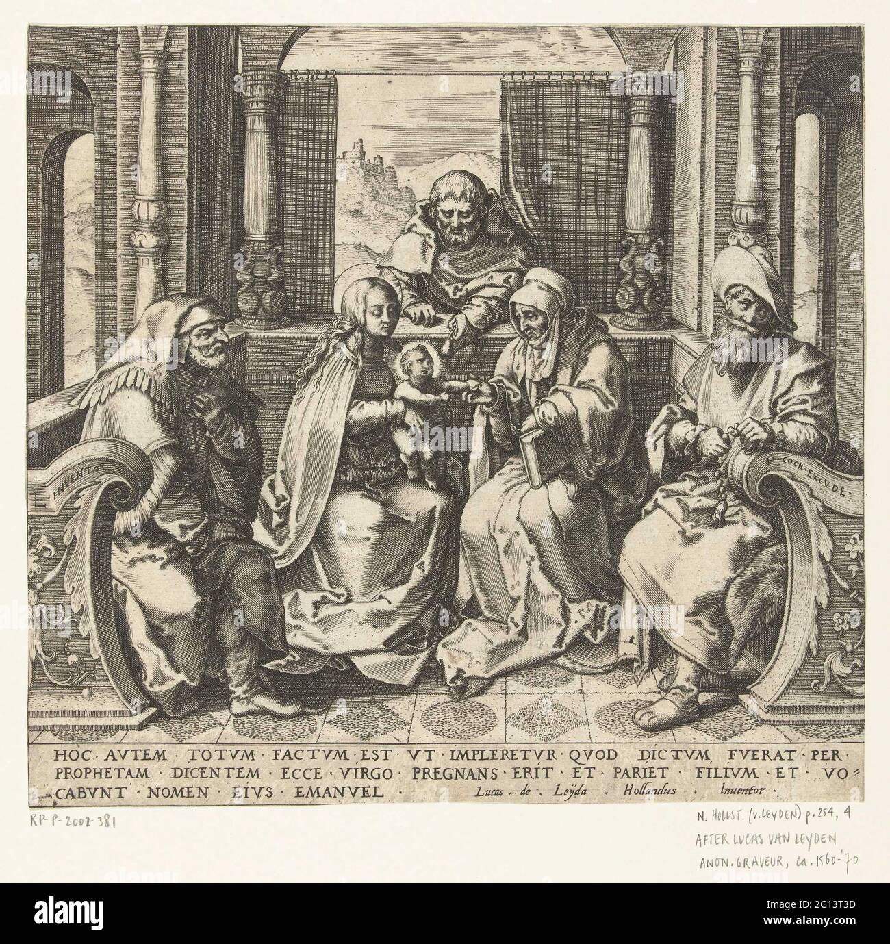 Anna-in-three with Joseph and two male saints. Anna-in-three with ...