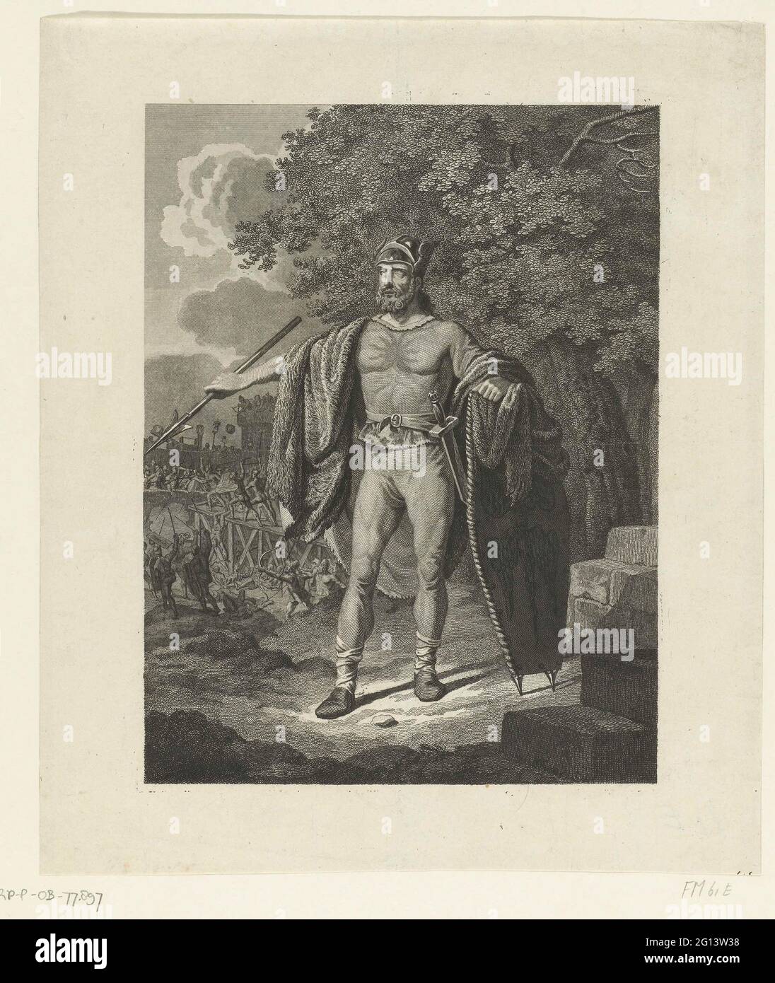 Claudius Civilis, 69-70. Claudius civilis standing with arm resting on ...