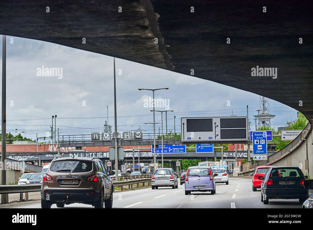 Traffic sign a100 hi-res stock photography and images - Alamy