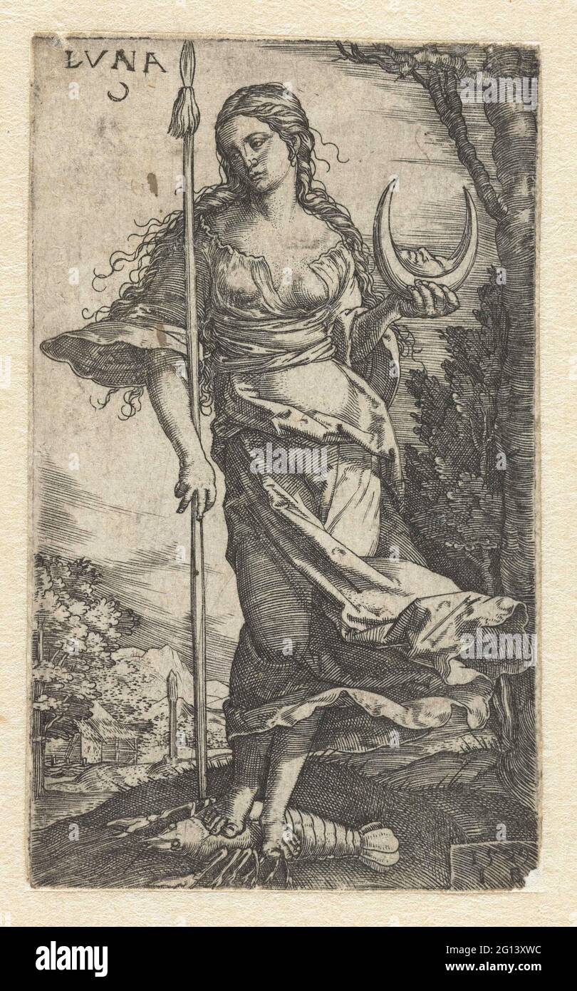 Moon Goddess Luna High Resolution Stock Photography and Images - Alamy