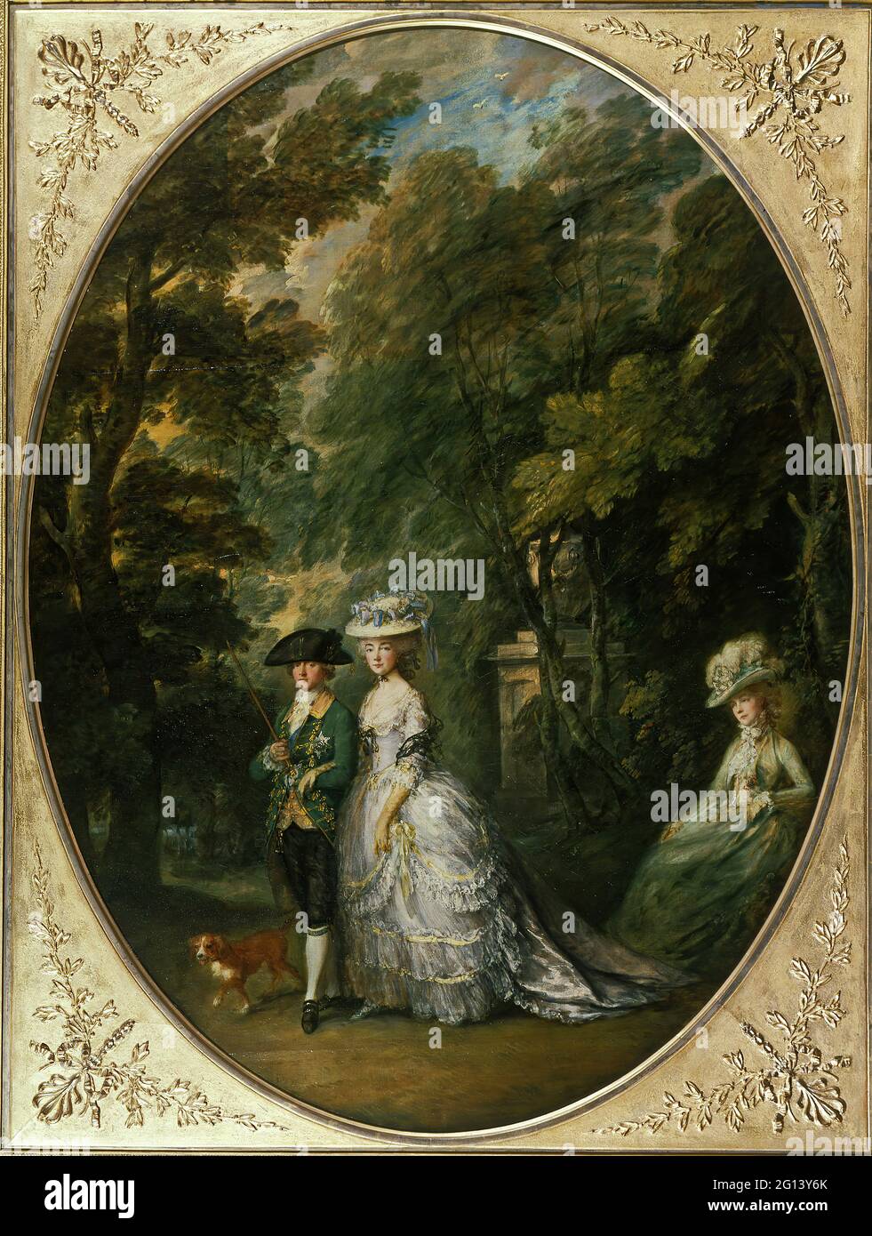 Thomas Gainsborough - Henry Duke of Cumberland with Anne Duchess of ...