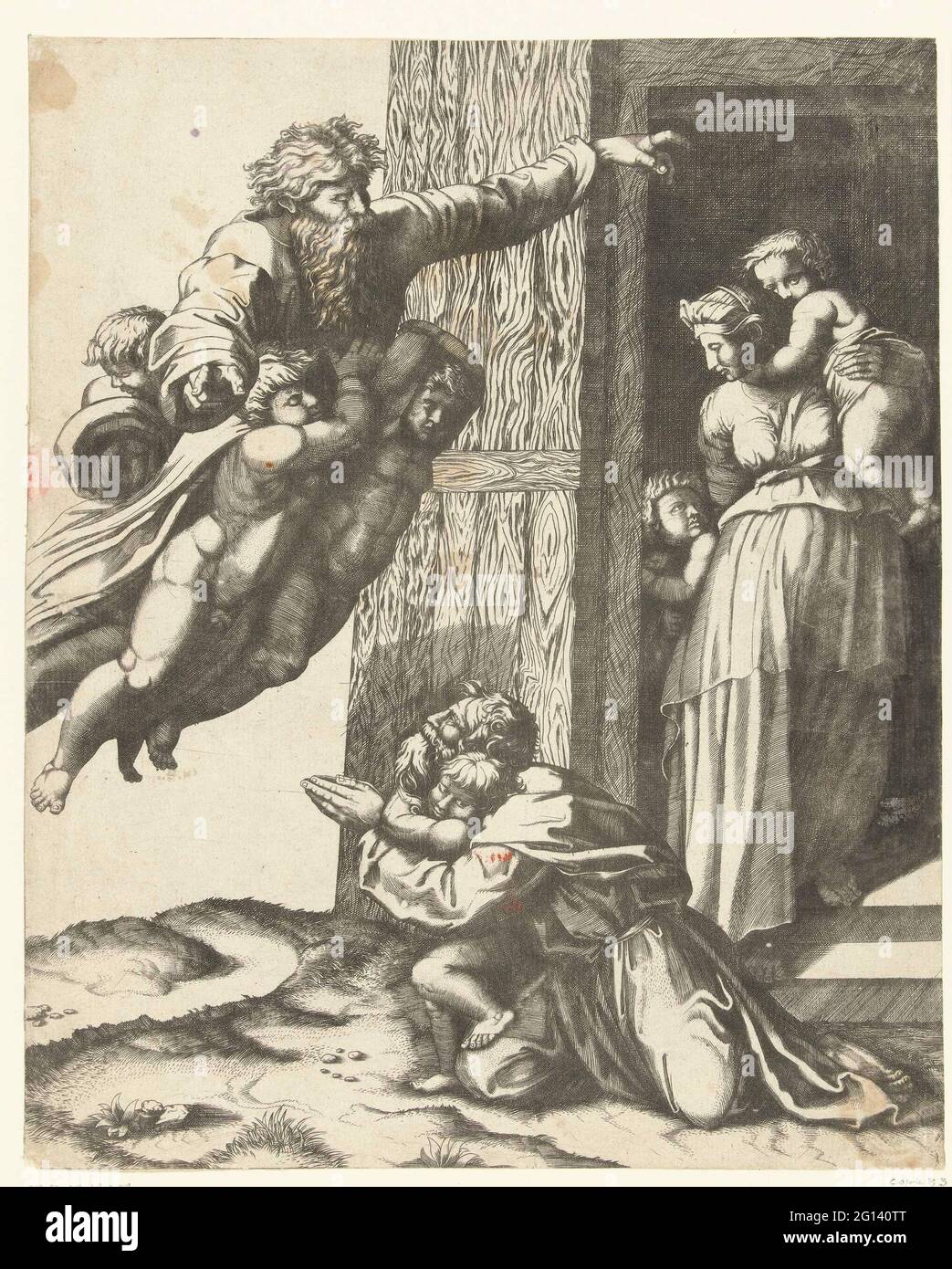 God appears at Noah after the flood Stock Photo - Alamy