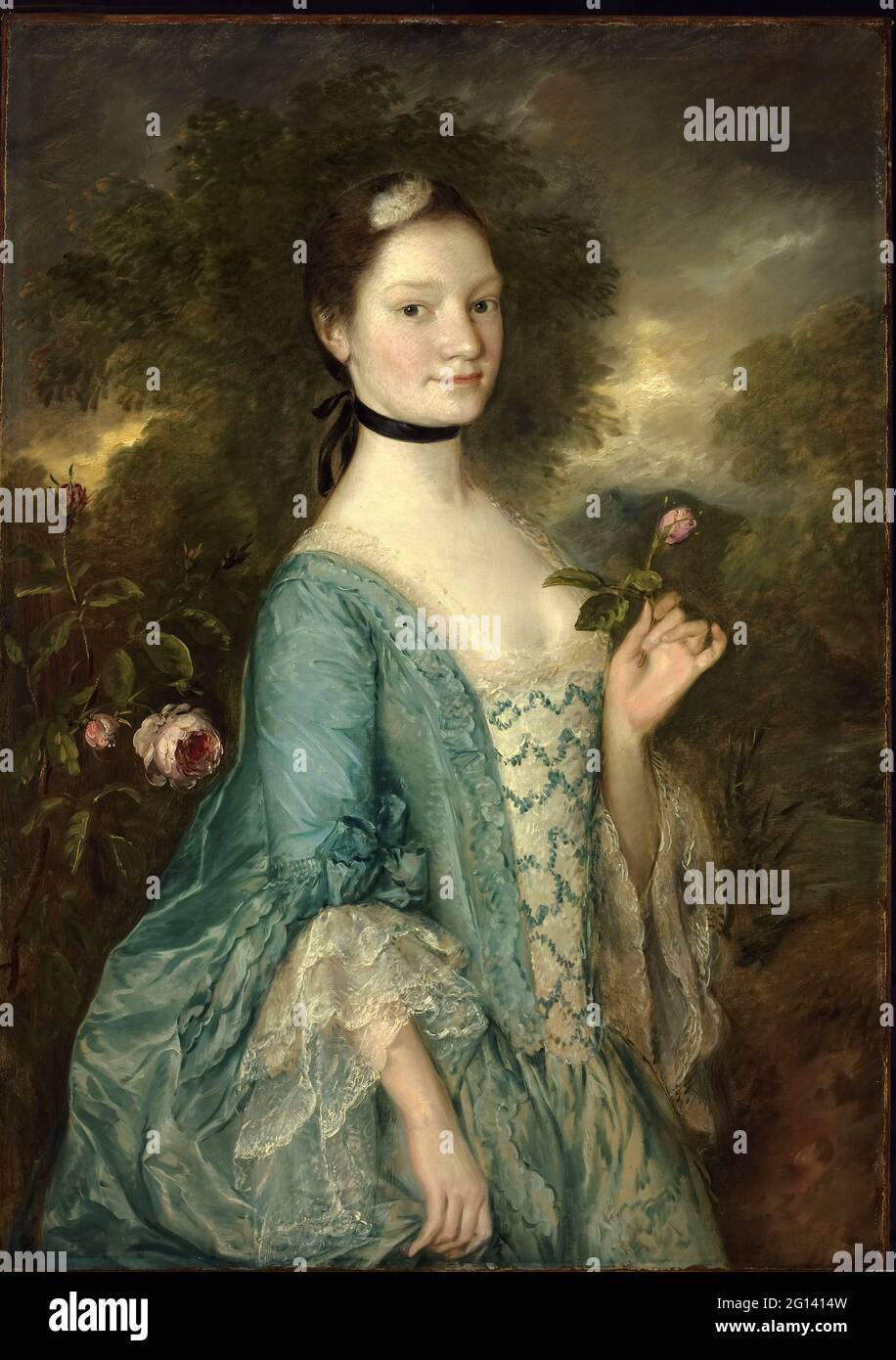 Thomas Gainsborough - Sarah Lady Innes Stock Photo - Alamy