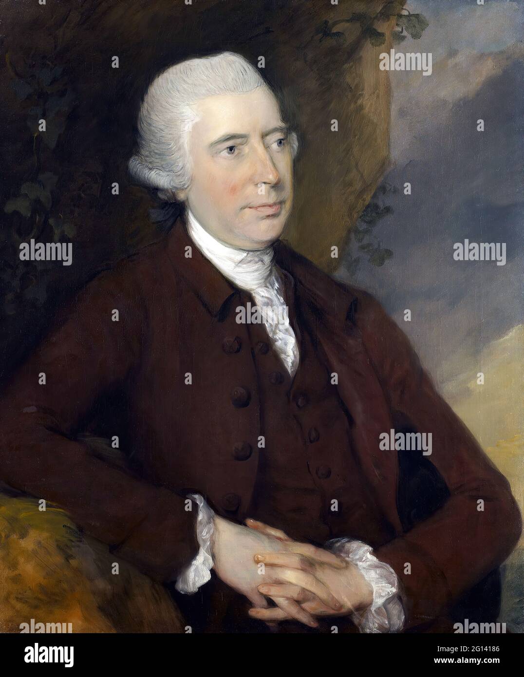 Thomas Gainsborough - Sir George Chad Baronet of Thursford and Lady ...