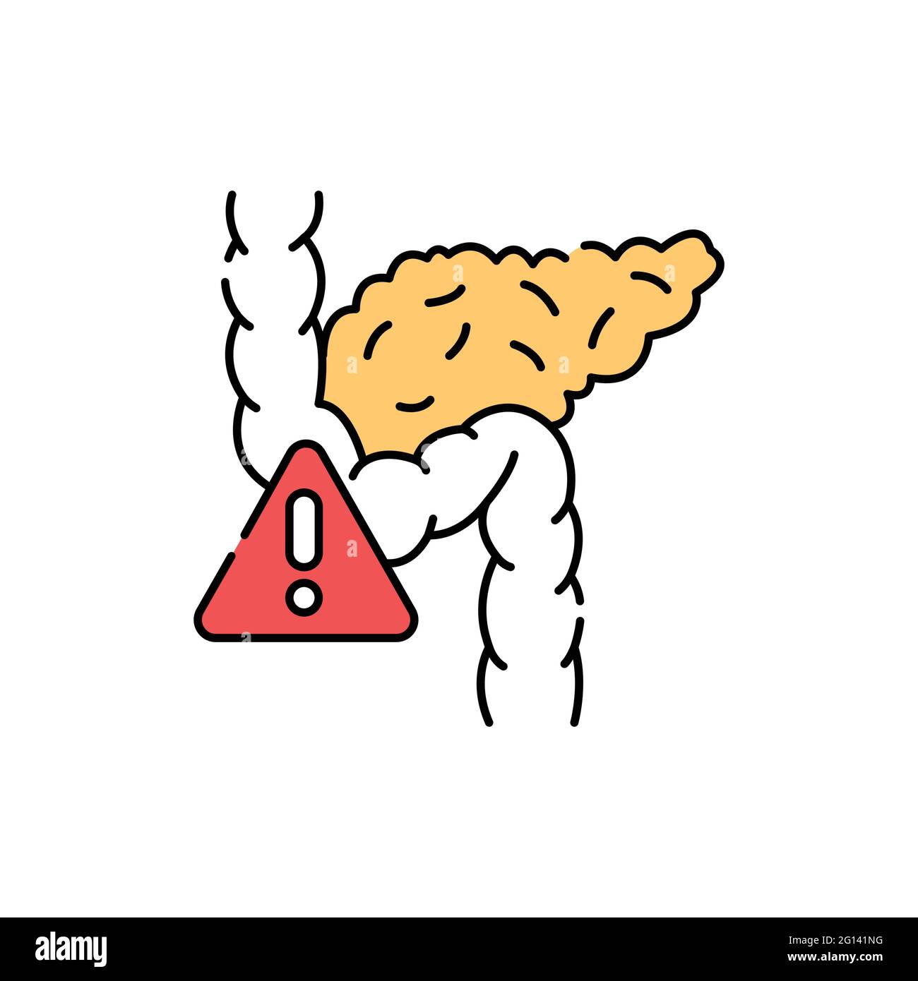 Pancreas drawing hi-res stock photography and images - Alamy