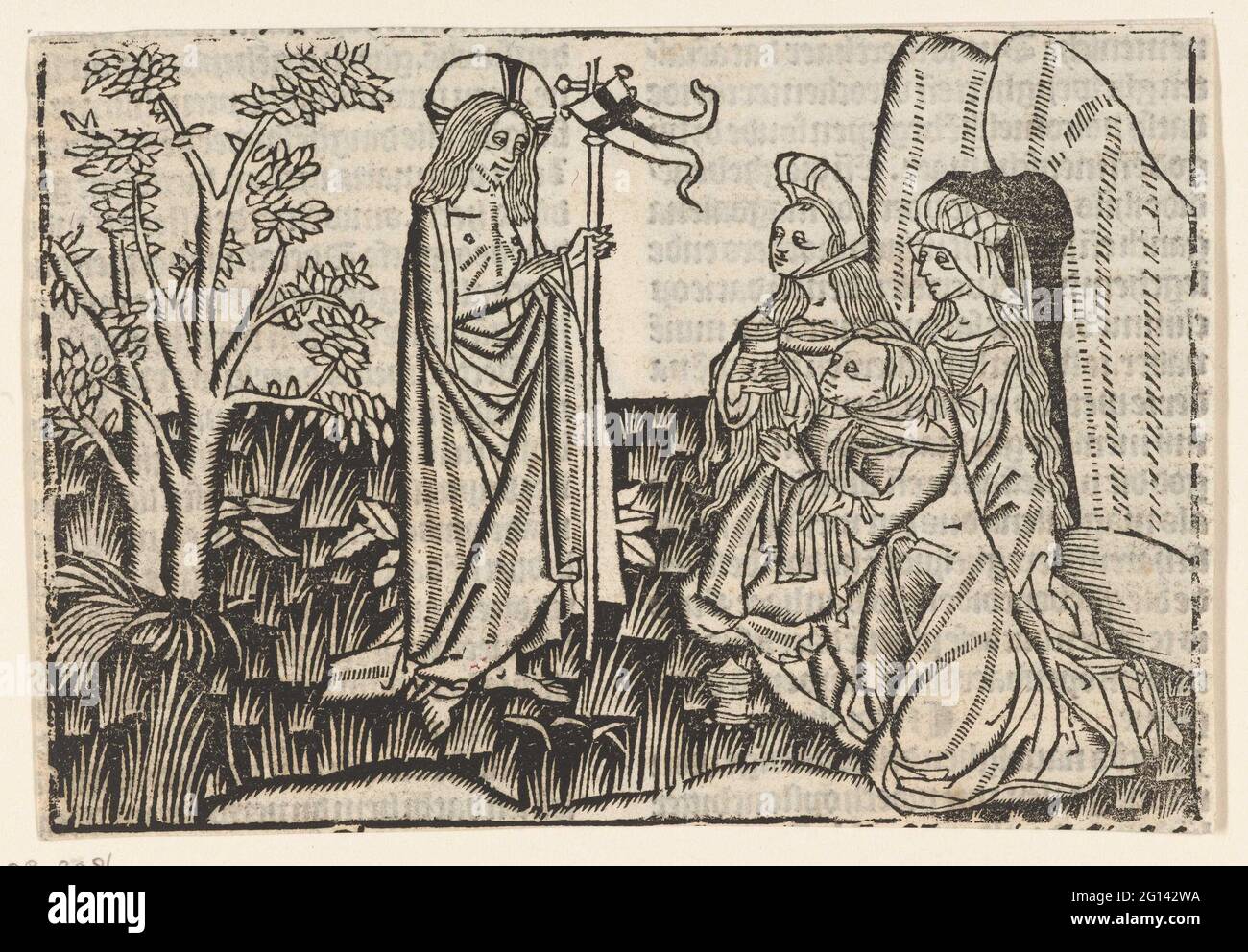 Christ appears on the three Maria's. Christ with Maria Cleophas, Maria ...