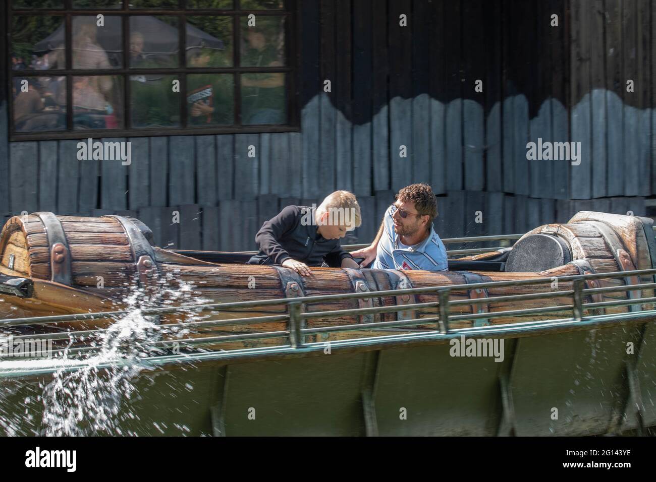 Untamed , Lost Gravity and the Log flume at Walbi Holland Amusement ...