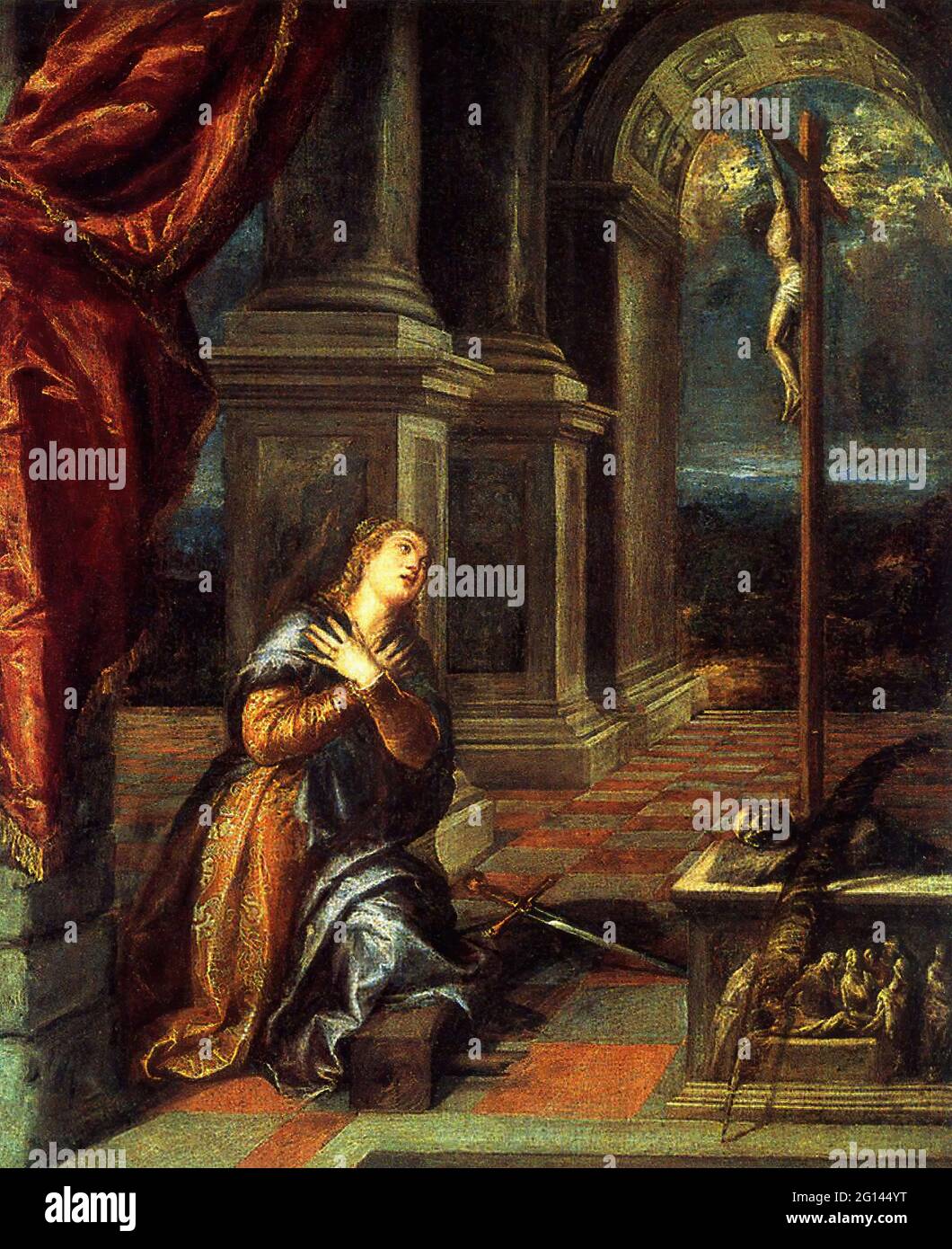 Tiziano vecellio saint hi-res stock photography and images - Alamy
