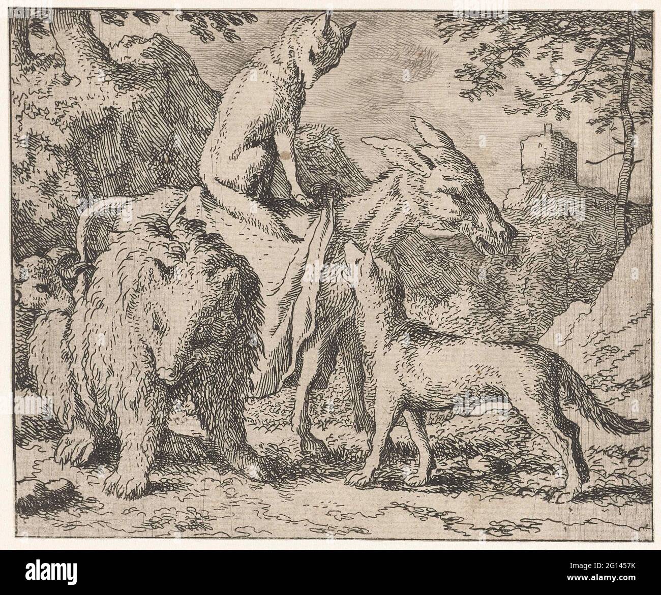 Reinaert de Vos and his sizes; Reinaert de Vos. Bruun the bear and ...