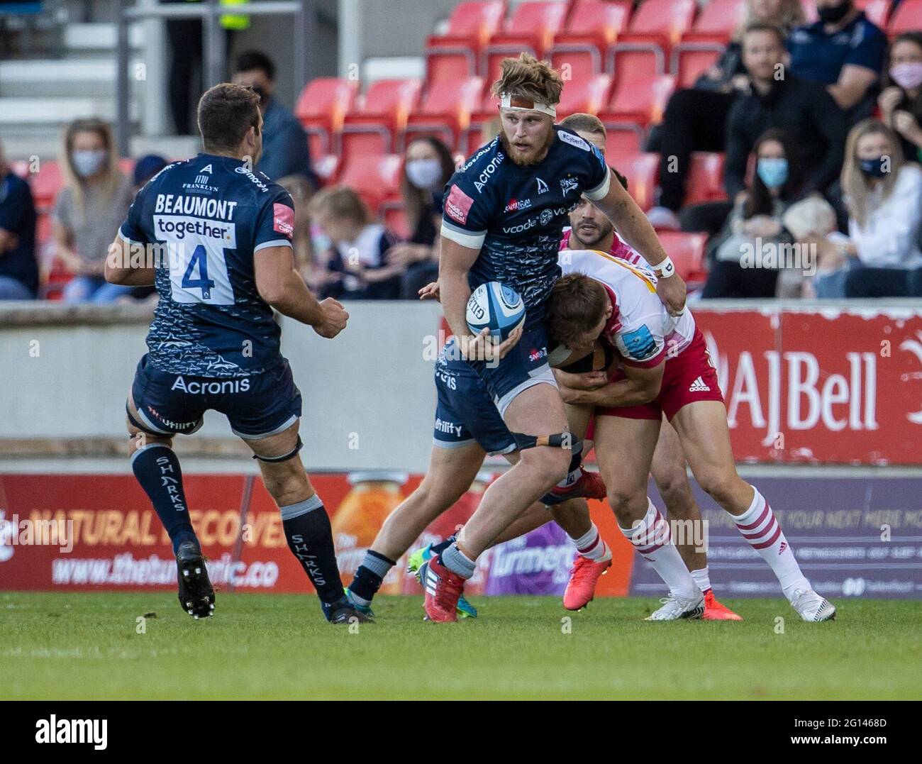 Salford, UK. 04th June, 2021. 4th June 2021; AJ Bell Stadium, Salford ...