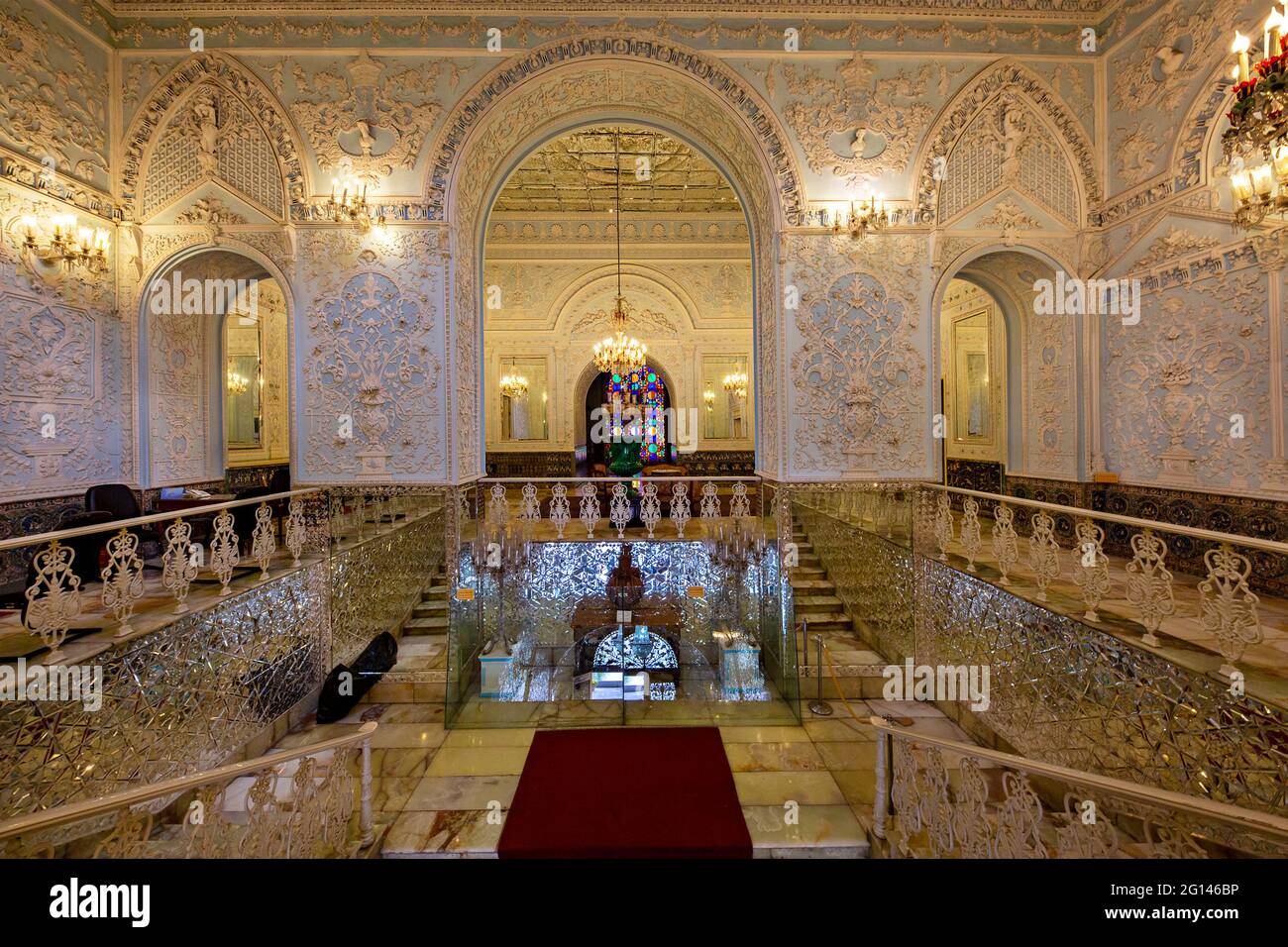Former royal palace of Iranian Qajar dynasty known as Golestan Palace ...