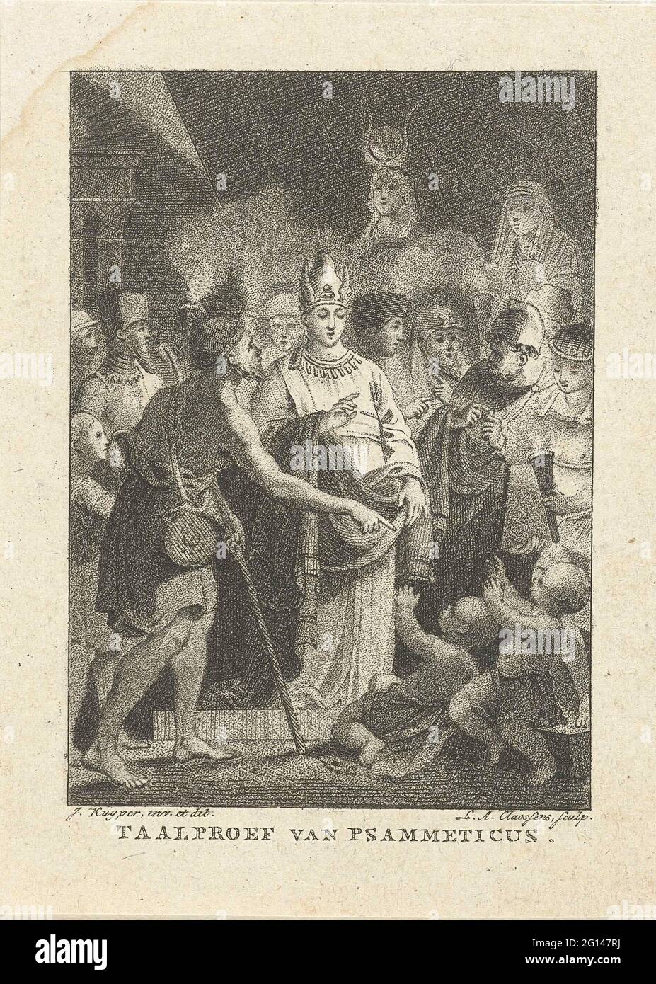 Pharaoh psammetichus linguistic experiment; Psametician language test ...