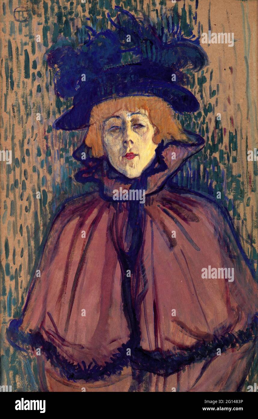 Toulouse-Lautrec - jane avril 01 Stock Photo - Alamy