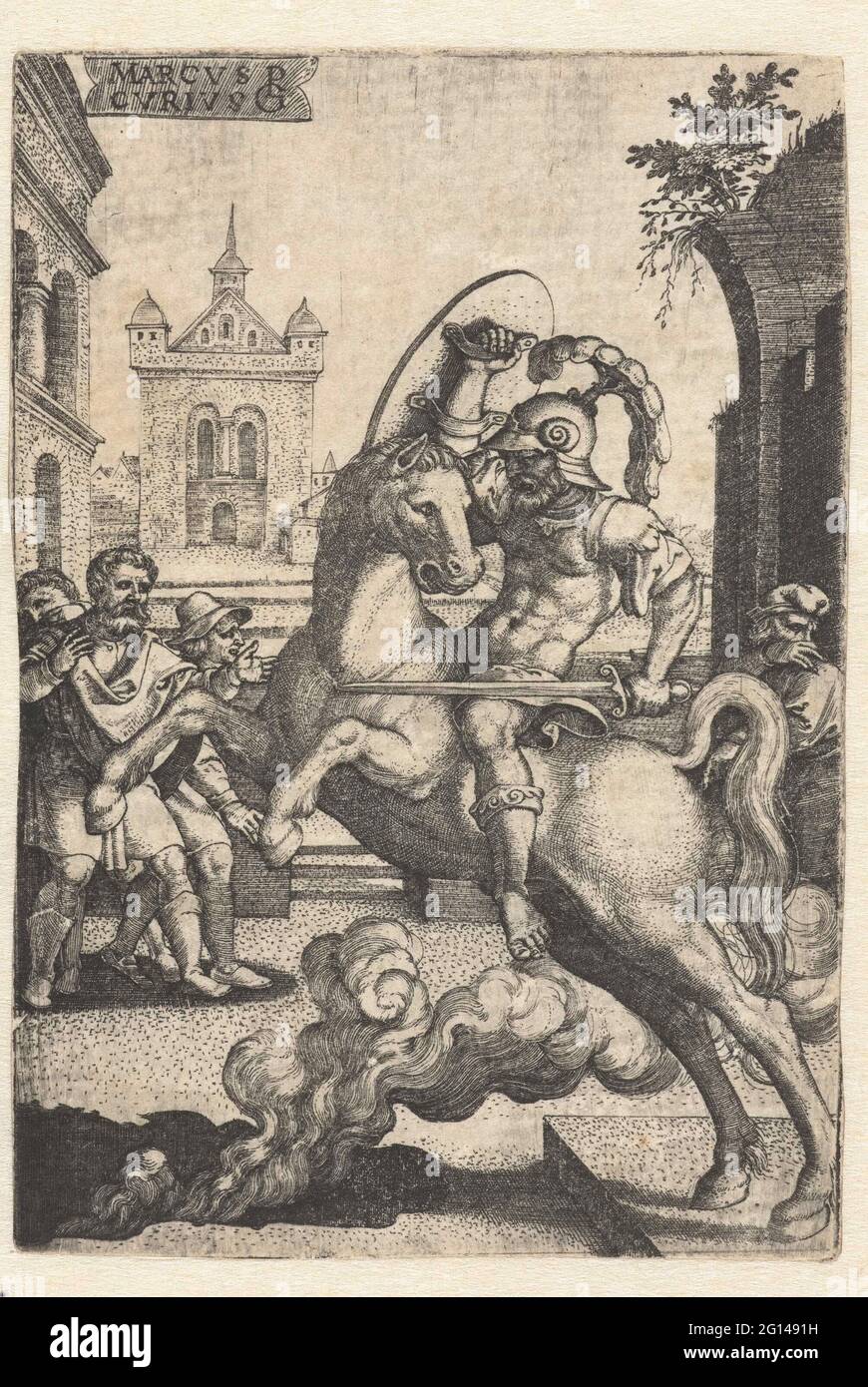 Marcus curtius sacrifices hi-res stock photography and images - Alamy