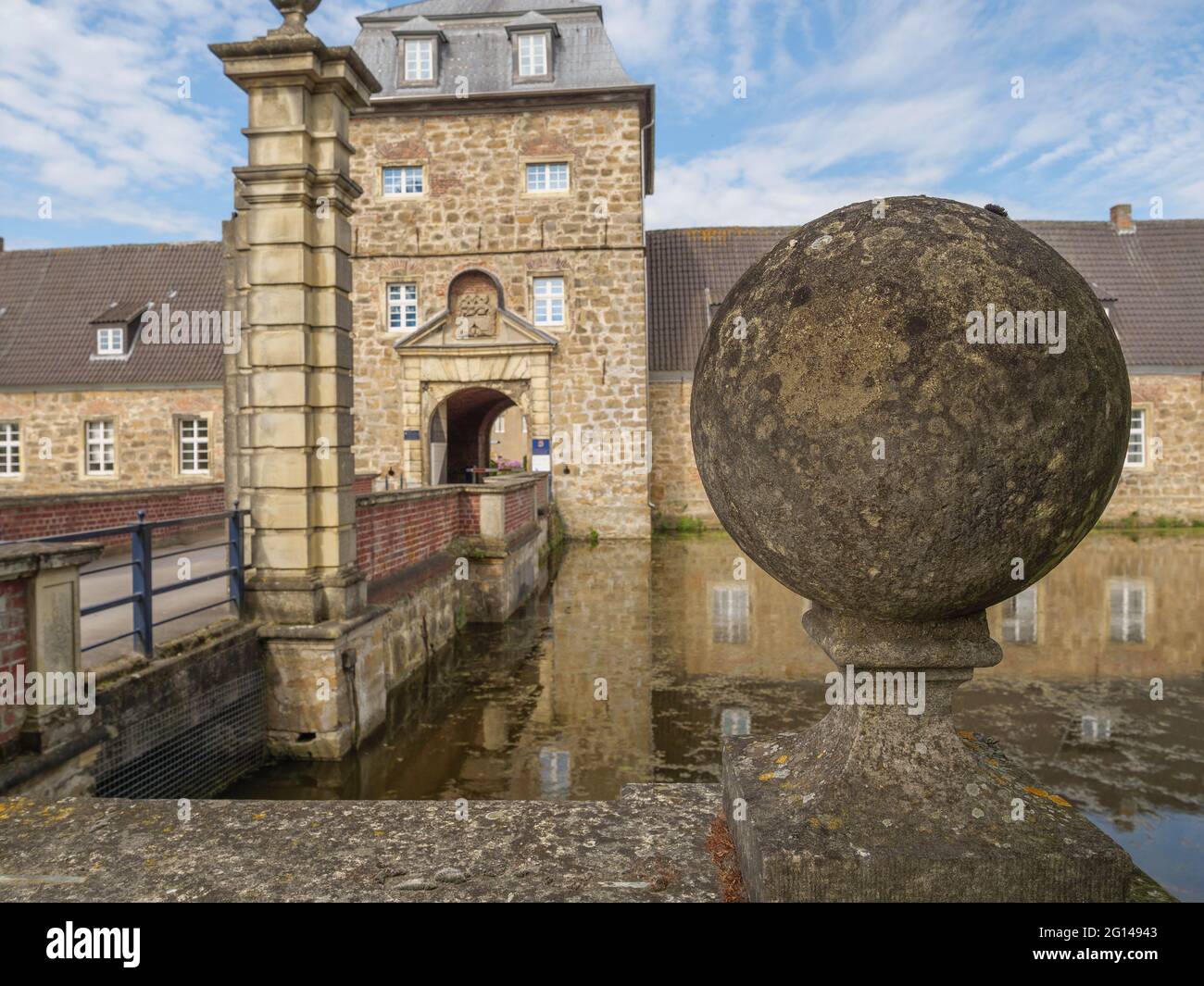 the castle of lembeck in germany Stock Photo - Alamy