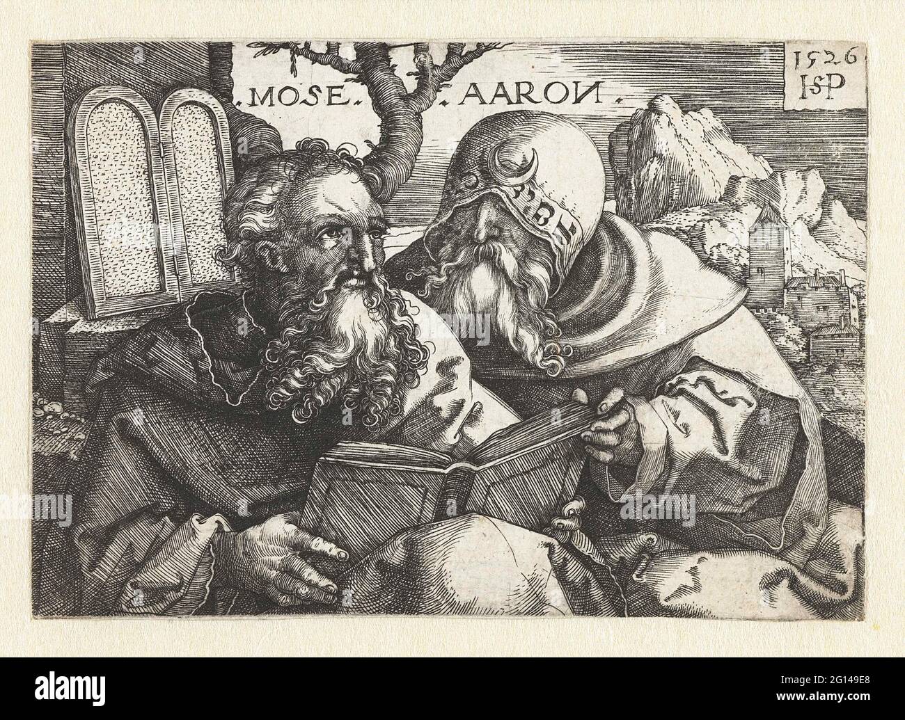 Moses and Aaron Stock Photo - Alamy