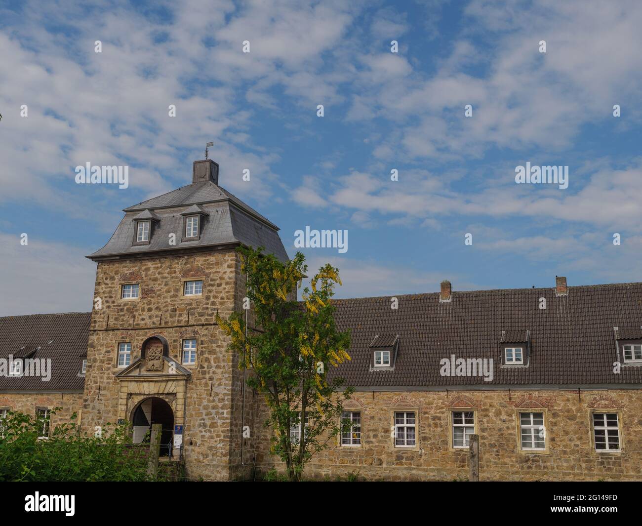 the castle of lembeck in germany Stock Photo - Alamy