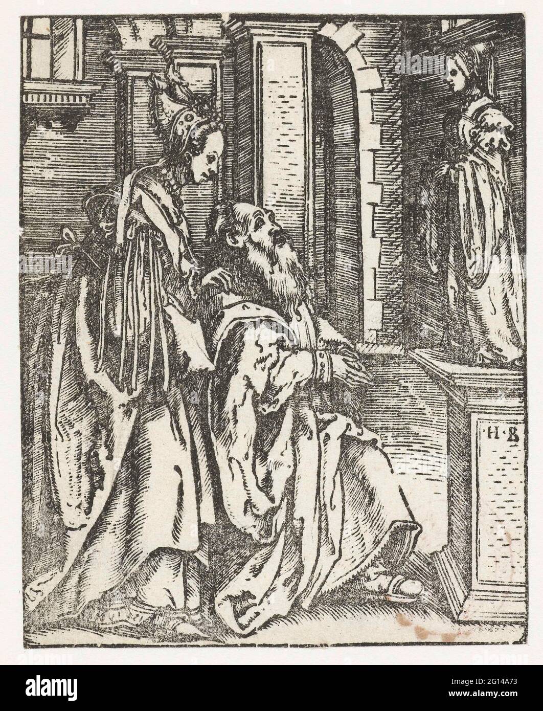 Solomon kneels hi-res stock photography and images - Alamy