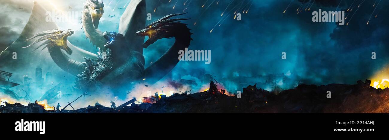 USA. A scene from the ©Warner Bros. new movie: Godzilla: King of the ...