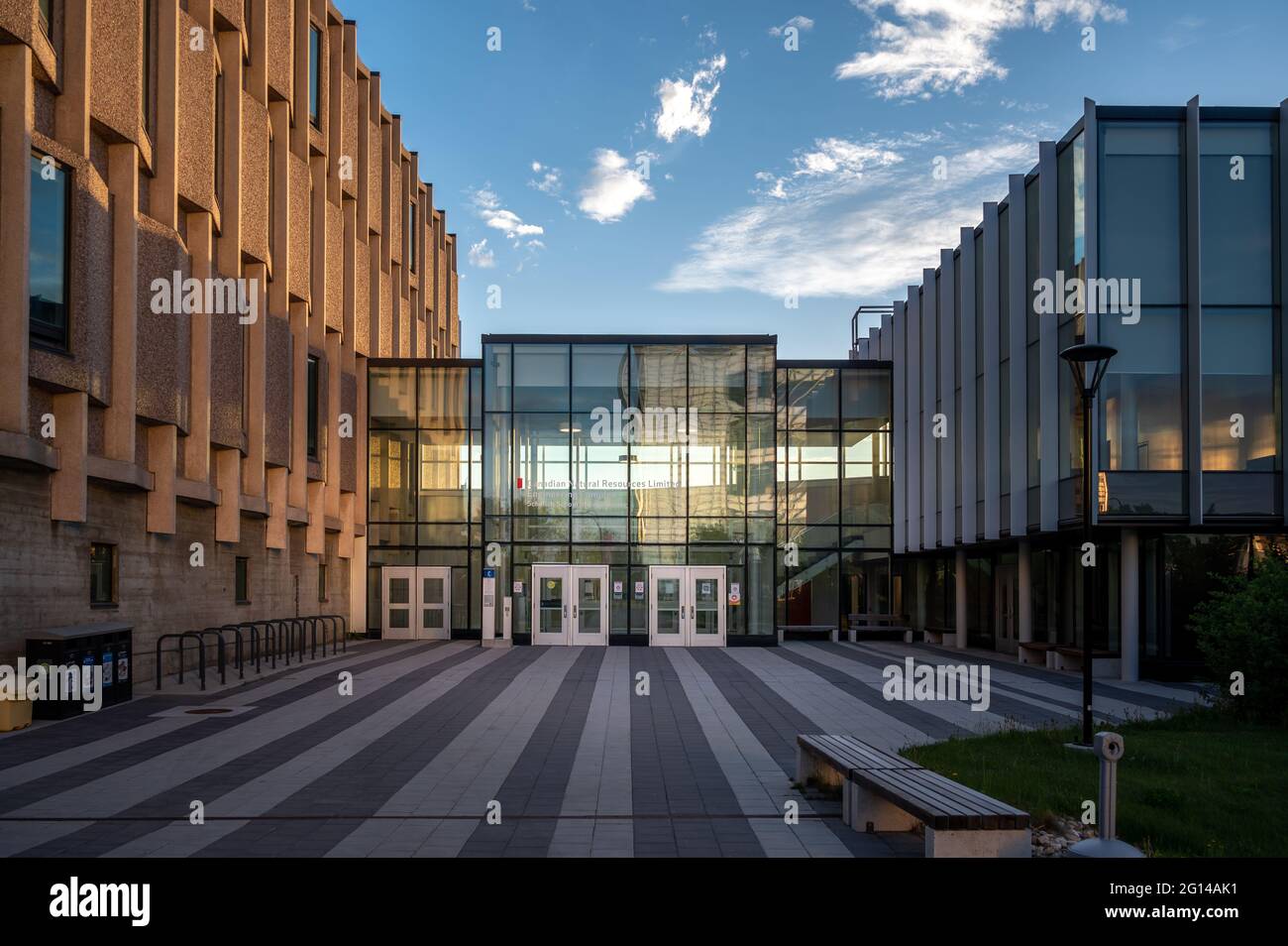 Calgary, Alberta - June 3, 2021: Exterior of the Schulich School of ...