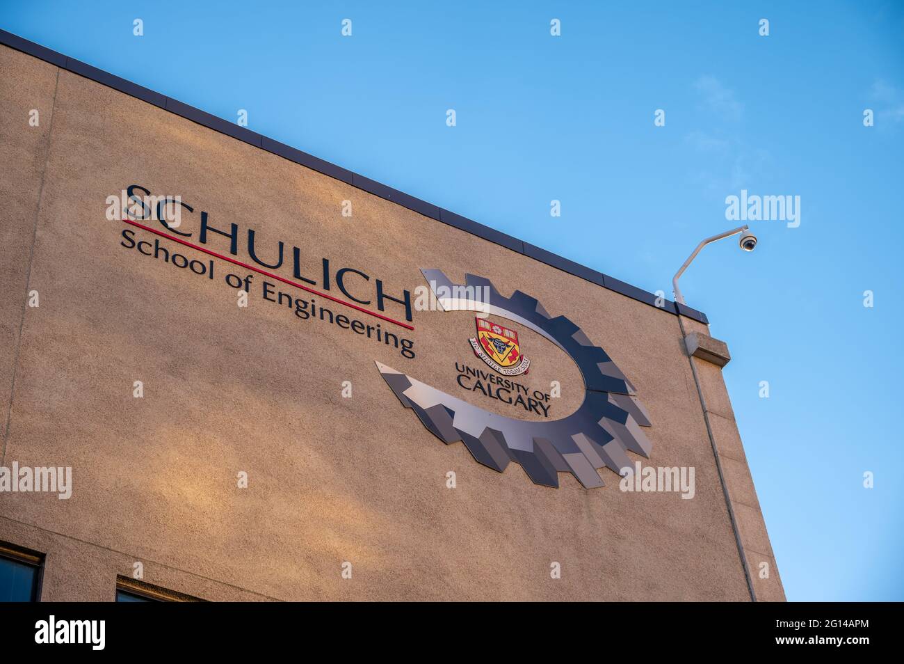 Calgary, Alberta - June 3, 2021: Exterior of the Schulich School of ...