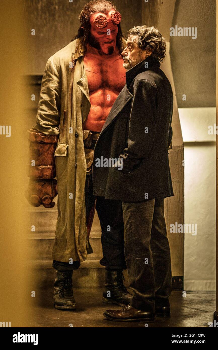 USA. Ian McShane in the ©Summit Entertainment new movie: Hellboy (2019 ...