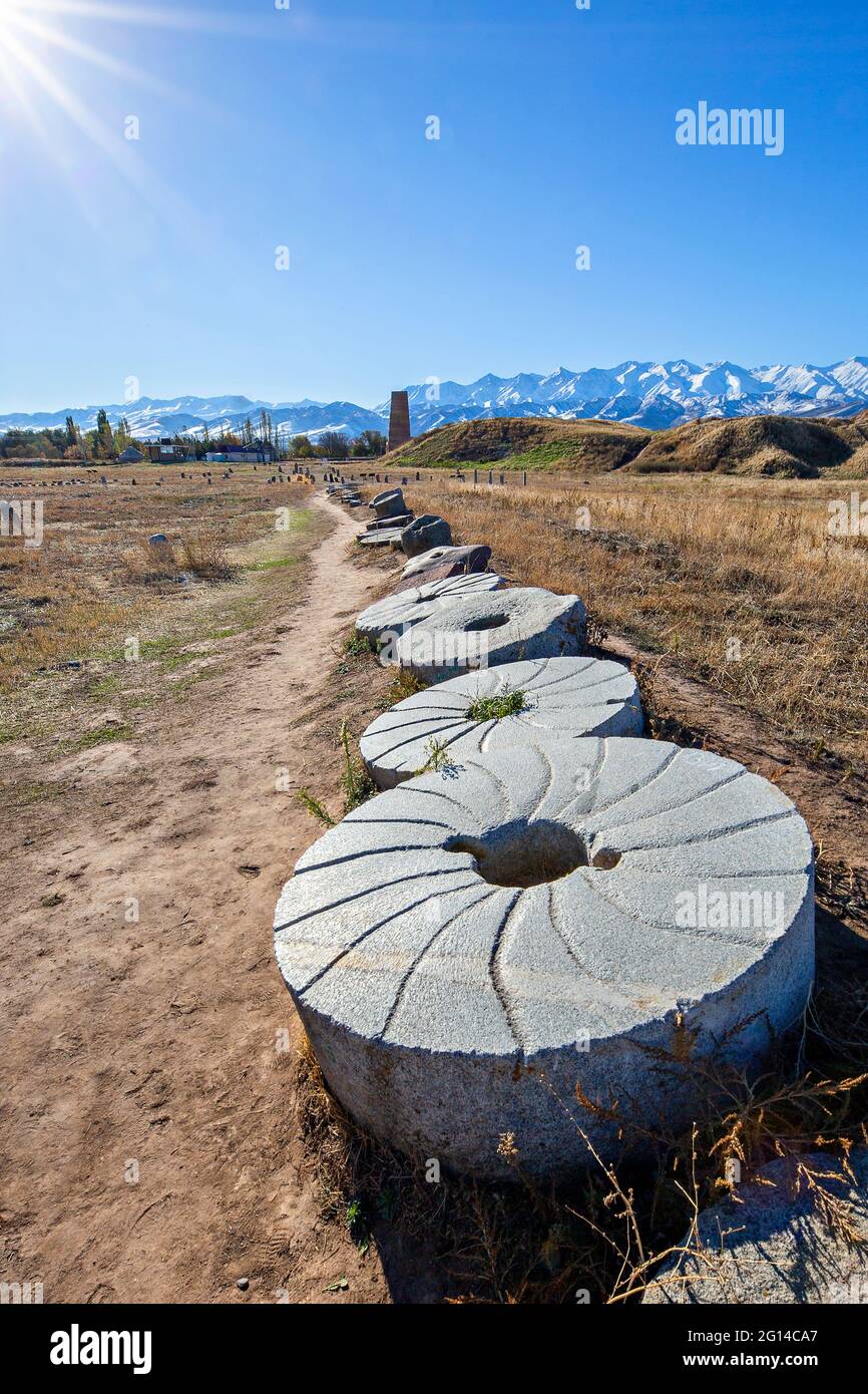 Ancient grindstone hi-res stock photography and images - Alamy