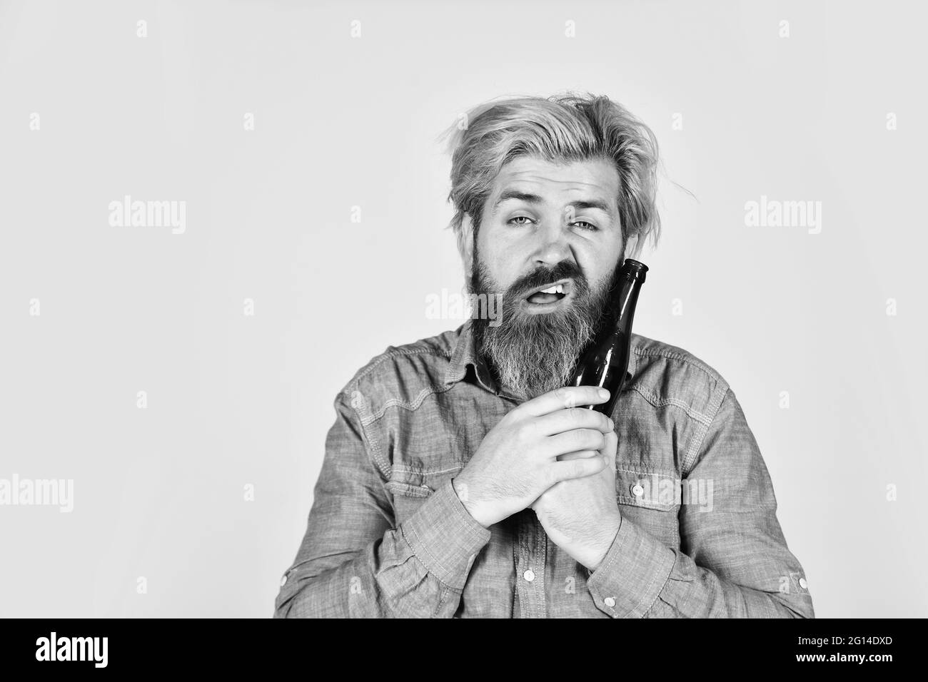 Chronic alcoholic Black and White Stock Photos & Images - Alamy