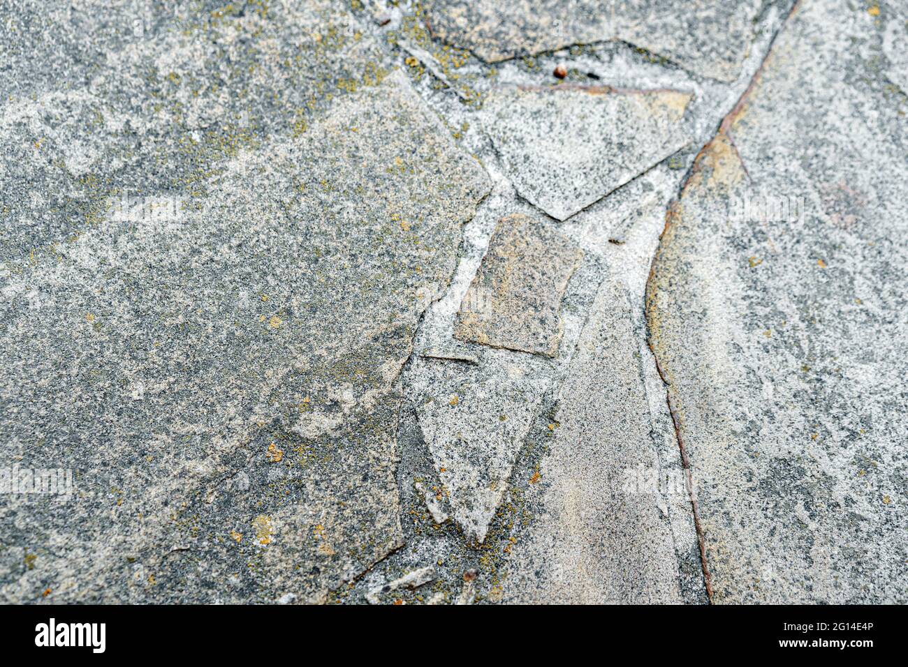Modern stone pavement road close up view Stock Photo - Alamy
