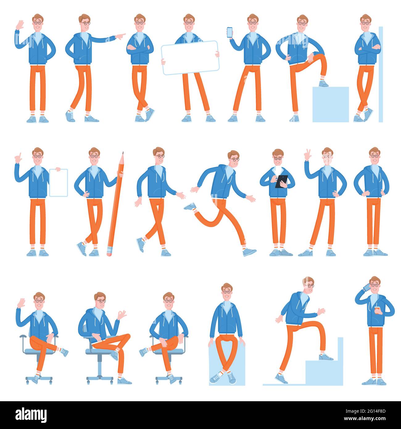 Boss pose Stock Vector Images - Alamy