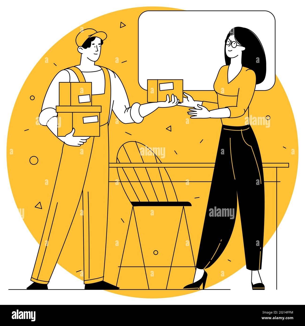 Shipping and receiving Cut Out Stock Images & Pictures - Alamy