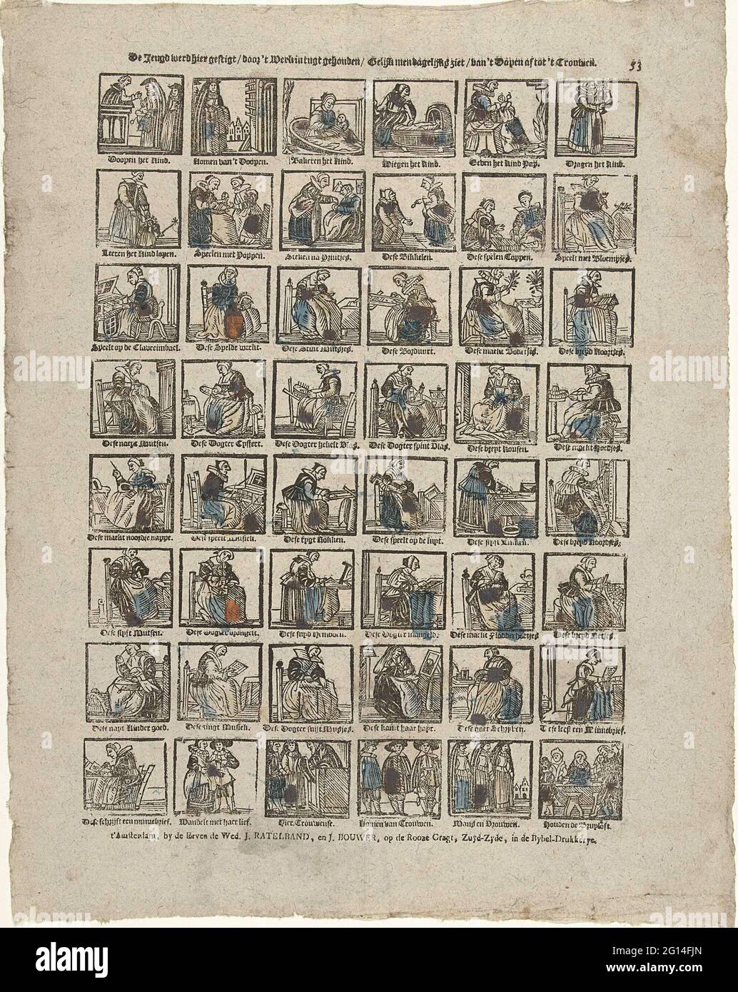 The youth was held here / by 't work in Tugt / equal to see / Van' t ...