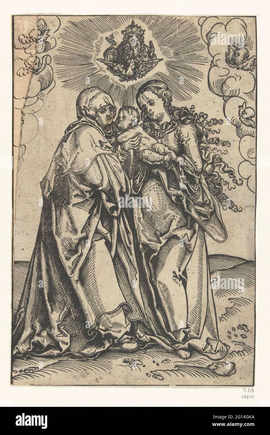 Maria with child and holy anna and trinity; Anna in three. Anna in ...