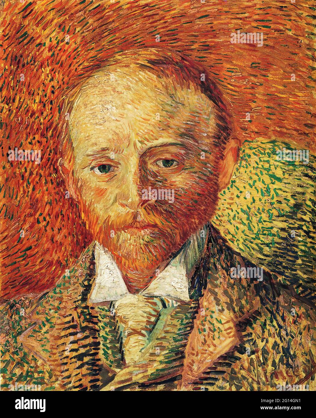 Vincent Van Gogh - Portrait of Alexander Reid Stock Photo - Alamy