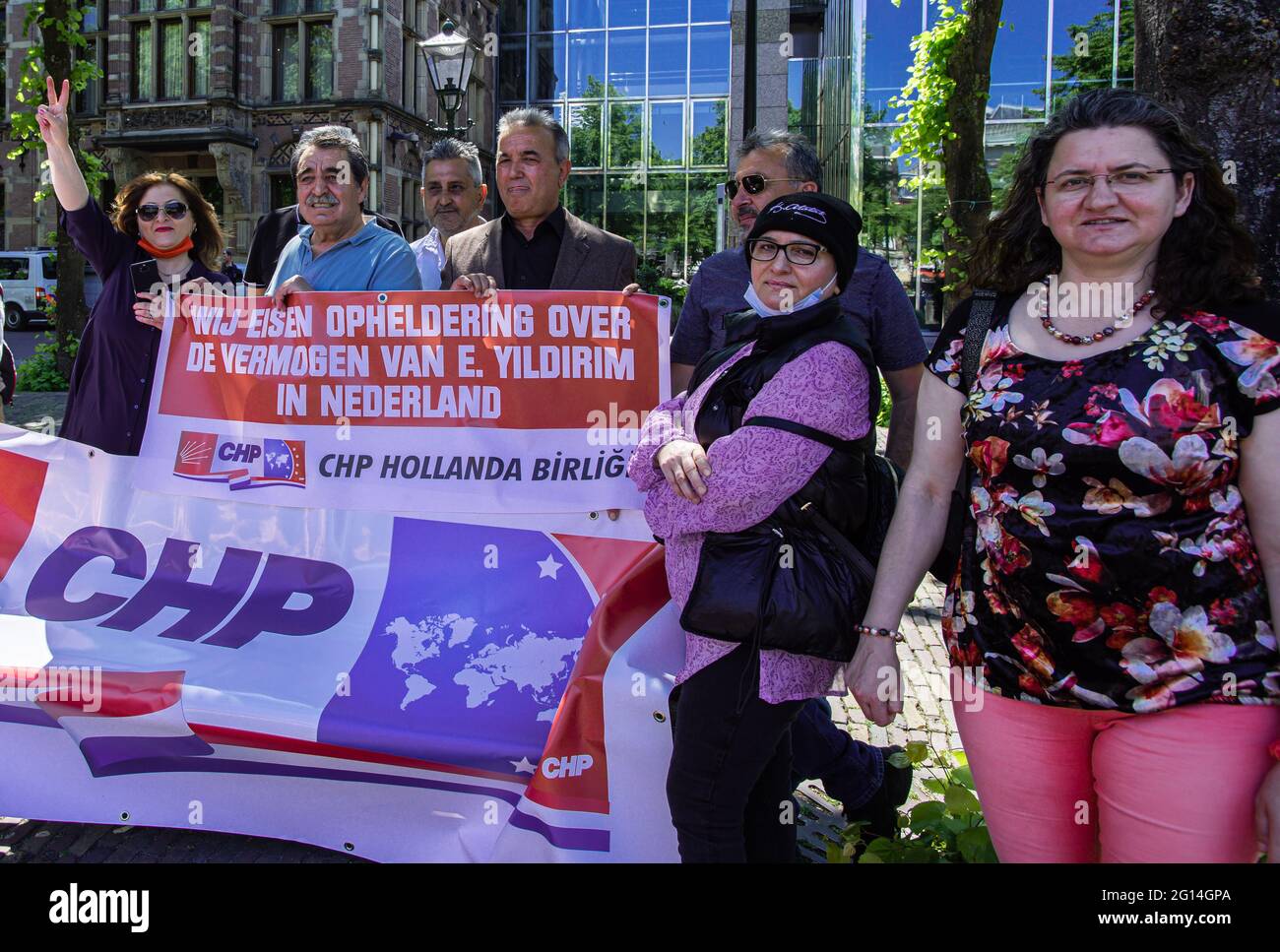 Plein, The Hague, The Netherlands. Wednesday 2nd June, 2021. Republican ...