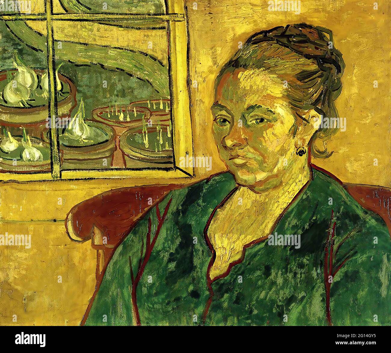 Vincent Van Gogh - Portrait of Augustine Roulin Stock Photo - Alamy