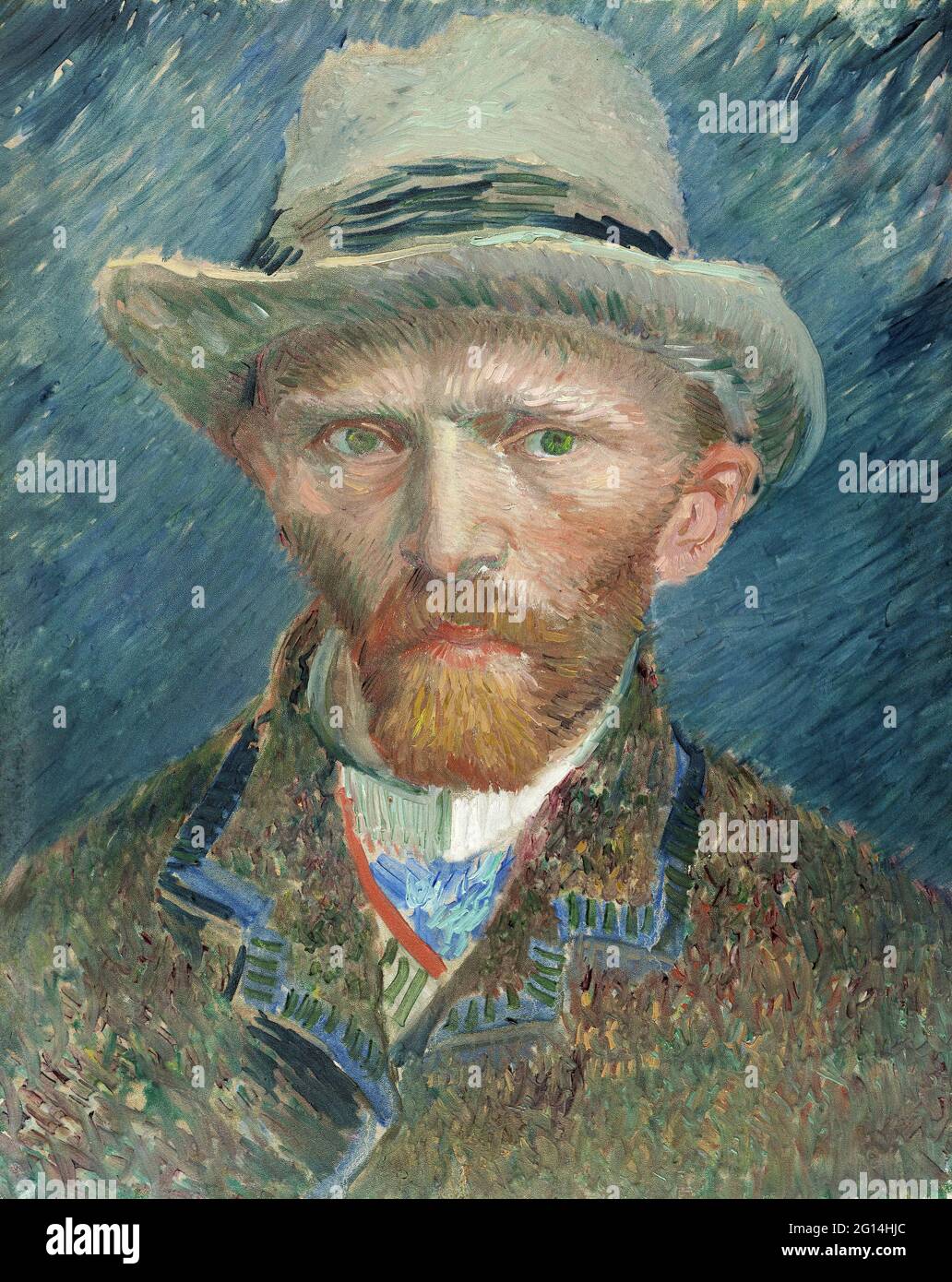 Vincent Van Gogh - Self Portrait 03 Stock Photo - Alamy
