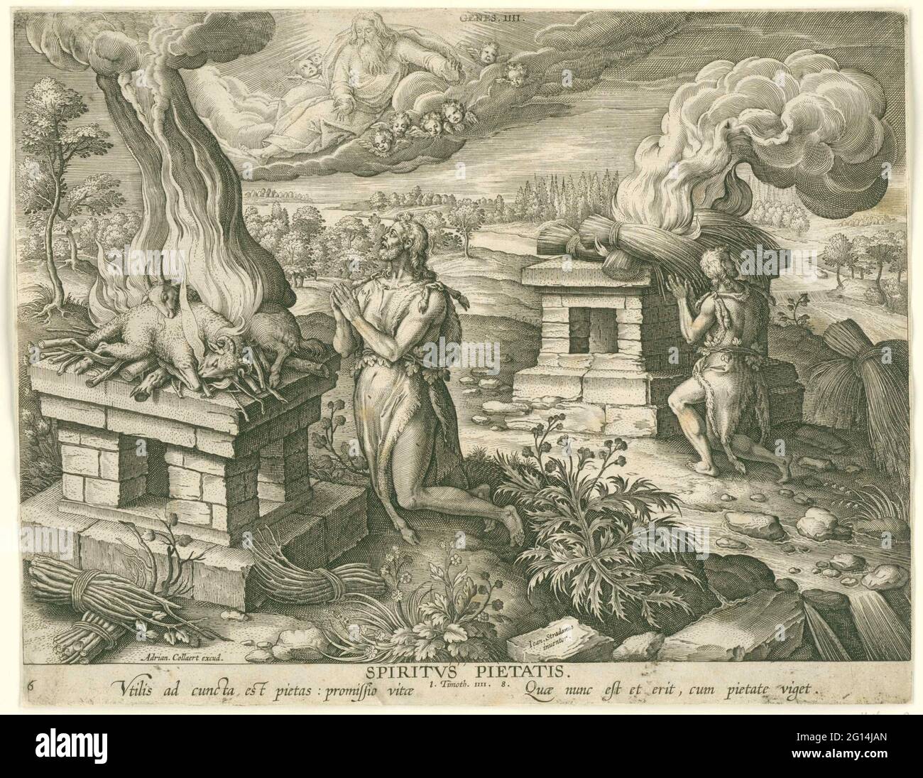 Sacrifice of Abel: the gift of religiousness; Spiritvs Pietatis; Seven ...