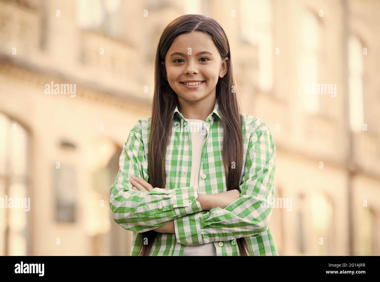 Most comfortable clothing for your little one. Happy child in casual ...