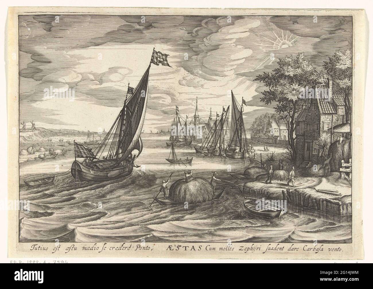 Boats carrying hay hi-res stock photography and images - Alamy